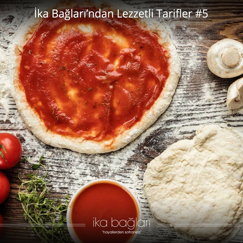 Pizza Tabanı İçin Domates Sos - İka Bağları